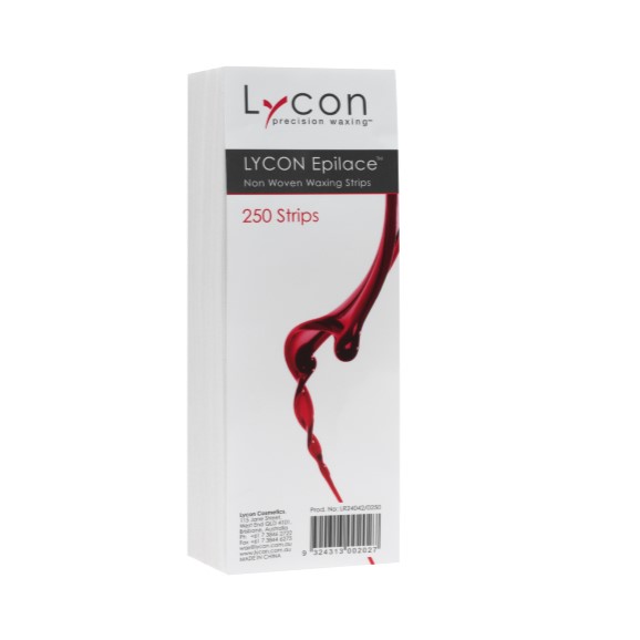 Lycon Epilace Nonwoven Strips 250pc - Norris Hair Rockhampton