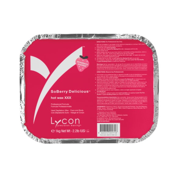 Lycon SoBerry Hot Wax 1kg - Norris Hair Rockhampton