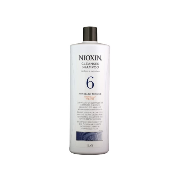 Nioxin System 6 Cleanser Shampoo 1L - Norris Hair Rockhampton