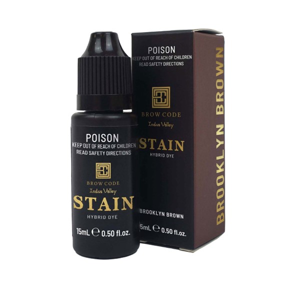 Brow Code Stain Brooklyn Brown 15ml - Norris Hair Rockhampton