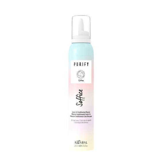 Purify Soffice Leave-In Conditioning Mousse 200ml - Norris Hair Rockhampton