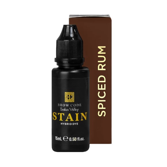 Brow Code Hybrid Stain Spiced Rum 15ml - Norris Hair Rockhampton