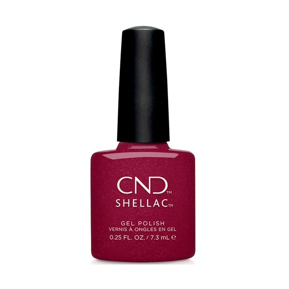 CND Shellac Rebellious Ruby 7.3ml - Norris Hair Rockhampton