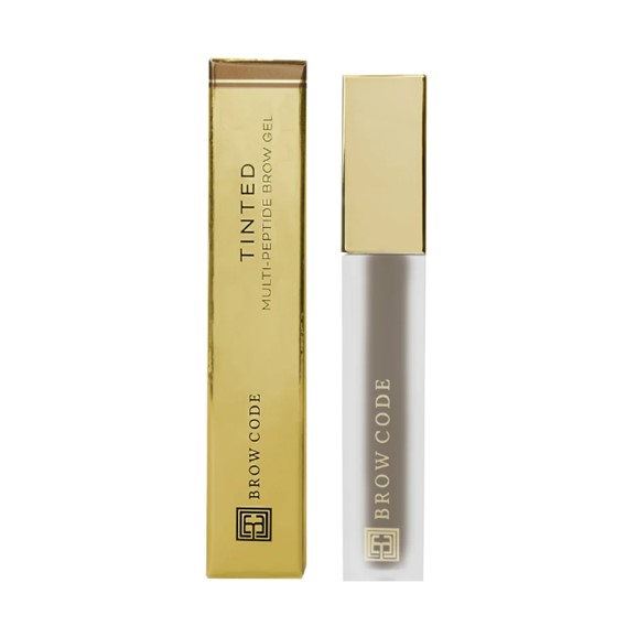 Brow Code Tinted Multi-Peptide Brow Gel Soft Brown - Norris Hair ...